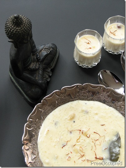 PreeOccupied: Old Fashioned Payesh